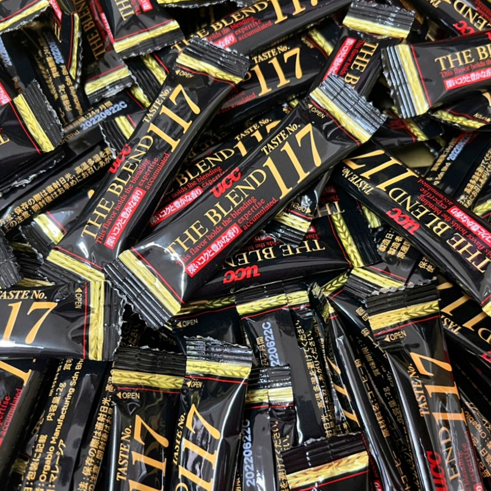 【UCC】117精緻即溶無糖咖啡-隨身包2gx100入/盒 - PChome 24h購物