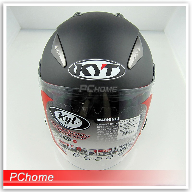 【KYT DJ 安全帽】霧面黑、內建遮陽鏡片 - PChome 24h購物