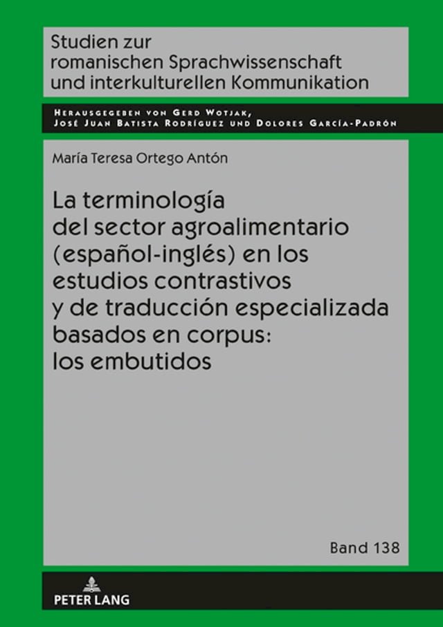 La terminología del sector agroalimentario (español-inglés) en los estu... - PChome 24h書店